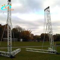 China Aluminum 6061-T6 Line Array Truss For Hanging Speakers for sale
