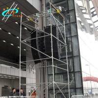 China Aluminum 6061-T6 Line Array Truss For Hanging Speakers for sale