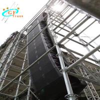 China Aluminum 6061-T6 Line Array Truss For Hanging Speakers for sale