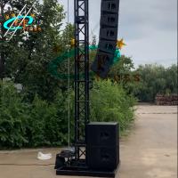 China 10M Height Aluminum Line Array Speaker Truss Hang Up for sale
