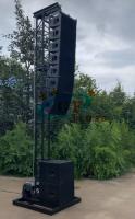 China 10M Height Aluminum Line Array Speaker Truss Hang Up for sale