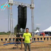 China Spigot Type Alu 6082-T6 Line Array Truss For Indoor Events for sale
