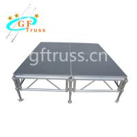 China DJ Concert Wedding Light Aluminum Stage Platform With Adjustable Legs for sale