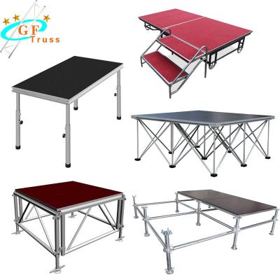 China Customized Aluminum Portable Stage Platform For Outdoor Concert for sale