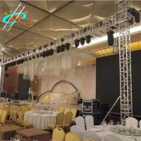 China DJ Trade Exhibition Booth Aluminum Lighting Truss Steel Structure for sale