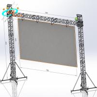 China Ground Support System Video Flying Wall Truss For LED Screen Display Panel for sale