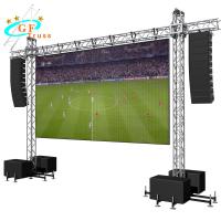 China Medium Lighting Aluminum Door Post LED Screen Truss 2m Length for sale