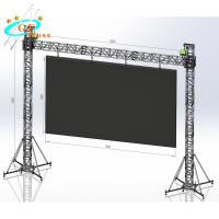 China ODM 6082 T6 0.5M Length LED Screen Truss TV Stand for sale