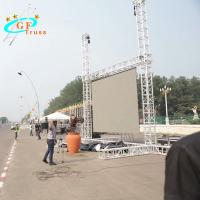 China ODM 6082 T6 0.5M Length LED Screen Truss TV Stand for sale