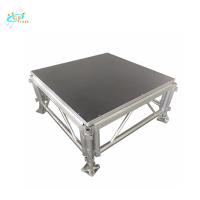 China DJ Concert Wedding Light Aluminum Stage Platform With Adjustable Legs for sale