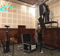 China Aluminum Alloy Ground Stack Truss System LED Screen Support Wall for sale