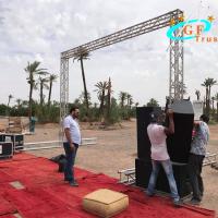 China OEM BV LED Screen Truss For Booth Stand Construction for sale