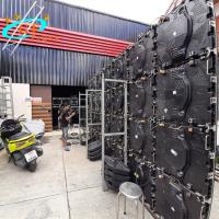 China Aluminum 6082 LED Screen Ground Supports Truss Structure for sale