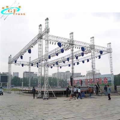 China 290mm*290mm Lighting Truss System For Stage Decoration Studio for sale