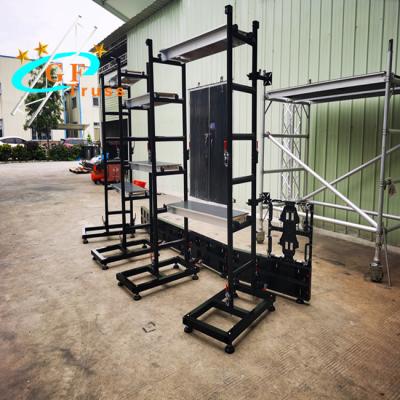 China Aluminium LED Screen Wall Ground Stand Support Truss Customized Size for sale