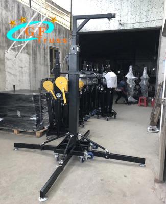 China Aluminum Heavy Duty Speaker Stand Lighting Truss Lift Tower For Show Exhibition for sale