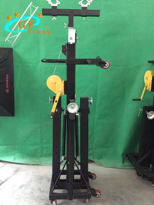 China 6M Lighting Heavy Duty Crank Truss Stand 300kg Capacity With Outriggers Center for sale