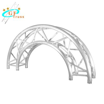 China 290 X 290MM Events Aluminum Stage Circular Roofs Arch Truss for sale