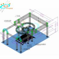 China Customized Aluminum Stage Goal Post Lighting Truss Circular Roof for sale