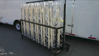 China Aluminum DJ Lighting Stage Tower Totem Truss For Indoor Wedding for sale