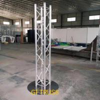 China Aluminum DJ Lighting Stage Tower Totem Truss For Indoor Wedding for sale
