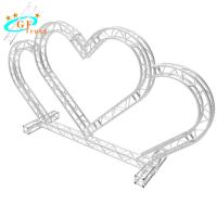 China TUV Goal Post Truss Stage Lighting Heart Shape For Wedding for sale