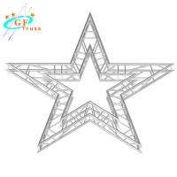 China 4M Length Aluminium Arch Truss Heart Five Pointed Star Shape for sale