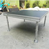 China 500KGS/Sq.M Portable Wooden Stages For Event Adjustable Height 1m for sale