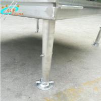 China 500KGS/Sq.M Portable Wooden Stages For Event Adjustable Height 1m for sale