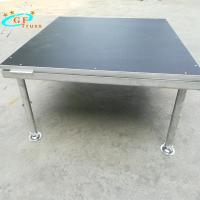China 500KGS/Sq.M Portable Wooden Stages For Event Adjustable Height 1m for sale