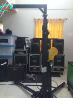 China Outdoor Concert Light Truss Stand 2600LB Manual Barring Device for sale