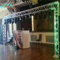 China Customized Moveable Music Show Dj Light Truss Setup For Background for sale