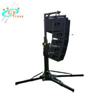 China Black 100kg Load Heavy Duty Crank Stand Speaker Tower Lift for sale