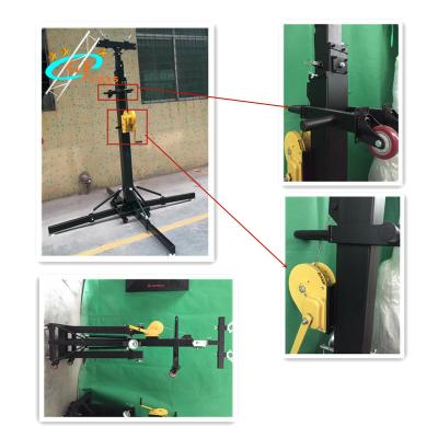 China 2M Height Light Truss Stand For Speakers Sound Systems Equipment for sale