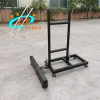 China 6061 Aluminum LED Screen Truss Wall Ground Support Black for sale