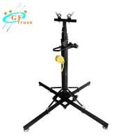 China 6M Height Aluminum Light Truss Stand Telescopic Lifting Tower for sale
