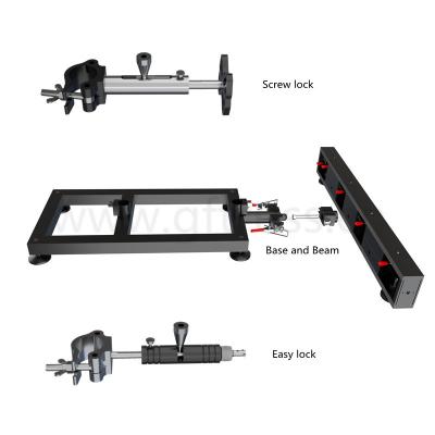 China Customized 0.92m Length LED Screen Truss Wall Ground Stand Support for sale