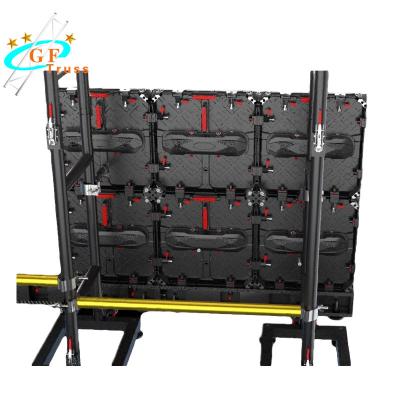 China 1M Length Hanging LED Screen Truss Stage Wall Ground Support Stand System for sale