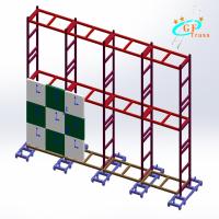 China Aluminum LED Screen Wall Ground Stand Support Truss For LED Cabinet for sale