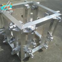 China Event Aluminum Spigot Truss Tower Square Box Sleeve Block for sale