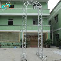 China Modern Arch Wedding Backdrop Stand Truss  Aluminum Frame for sale