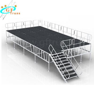 China Mobile T6 Aluminium Stage Platform For Outdoor Concert for sale