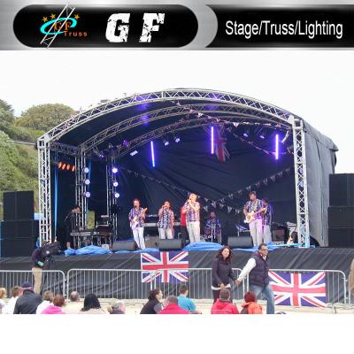China 3m Span Aluminum Party Tent Pvc Covering Material Concert Truss Roof Systems for sale