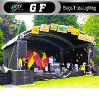 China 3m Span Aluminum Party Tent Pvc Covering Material Concert Truss Roof Systems for sale