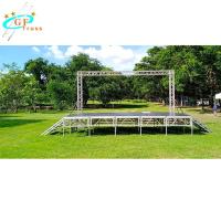 China 0.6m Height Adjustable Aluminum Portable Stage Platform for sale
