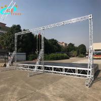 China 0.6m Height Adjustable Aluminum Portable Stage Platform for sale