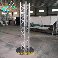 China 6.56FT 2 Meter Aluminum Lighting Truss Plasma TV Mount Stand Stage for sale