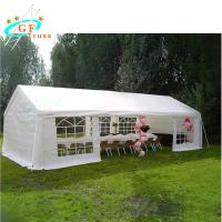 China UV Proof Folding Aluminum Party Tent With Side Panel for sale