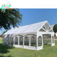 China UV Proof Folding Aluminum Party Tent With Side Panel for sale
