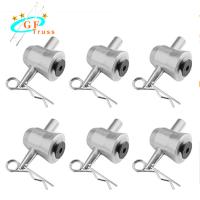 China T6 Half Conical Coupler For StageTrusses Bed Plate Fit F34 for sale
